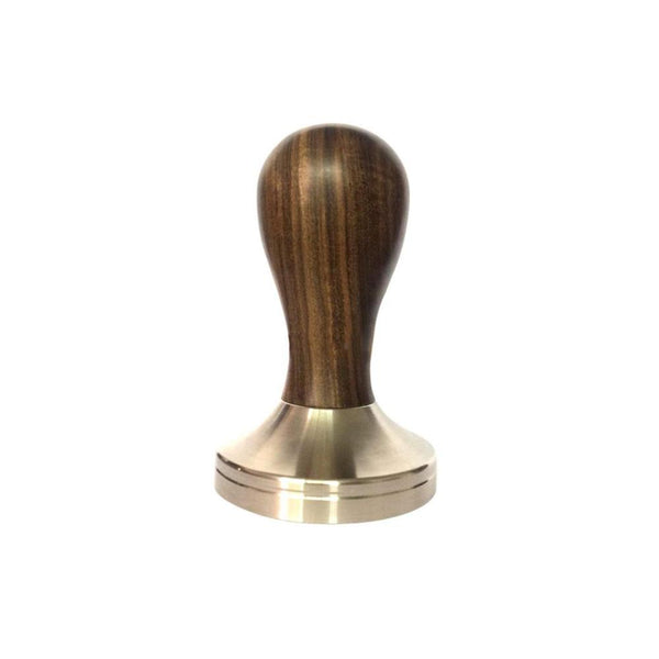 Sandlewood top/ stainless steel flat tamper (58mm) – Alliance Coffee ...