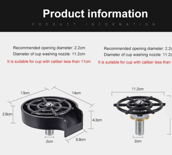 Sink Milk Pitcher Rinser – Alliance Coffee Solutions